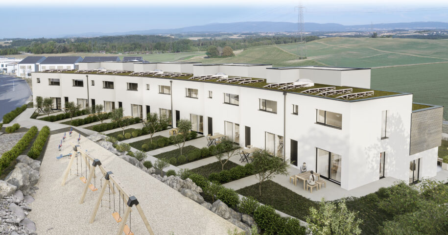 Construction d’un programme de 11 villas contigües à Bussigny - OVALE ...